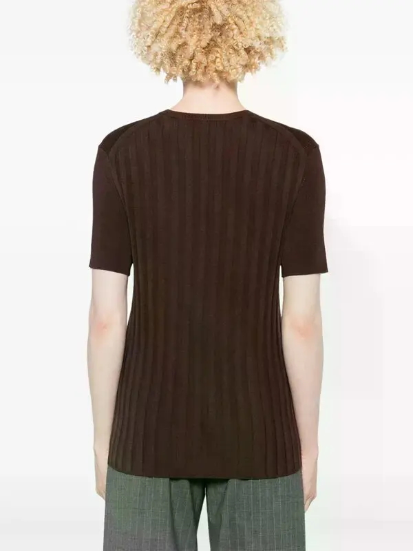 JOSEPH Ribbed Crewneck T-shirt