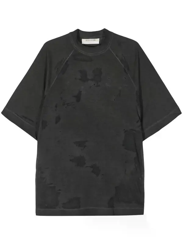 1017 Alyx 9sm Distressed Short-sleeve T-shirt - Grey