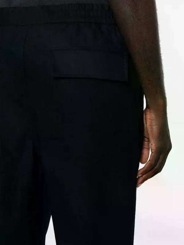 Etro Drawstring Waist Wool Trousers