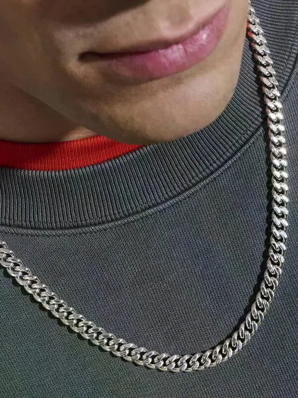 John Hardy Tone Curb Chain Necklace
