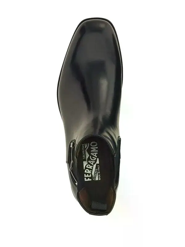 FERRAGAMO Gancini Chelsea Boots