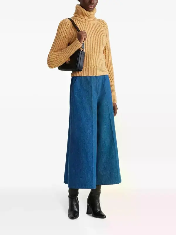 PATOU Ribbed Roll-neck Sweater