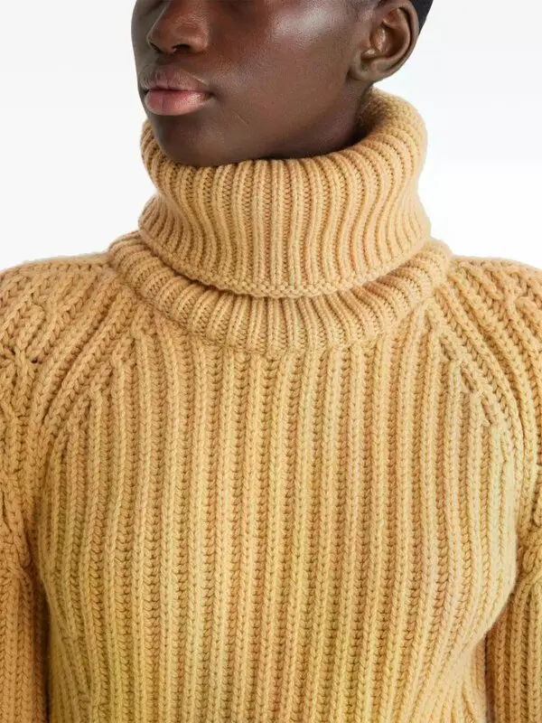 PATOU Ribbed Roll-neck Sweater