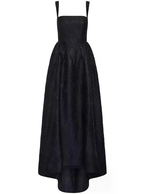 Rebecca Vallance Esther Strap Gown - Black