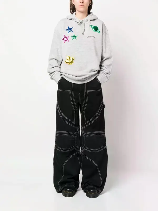Dsquared2 Cool Patch-detail Hoodie