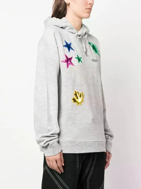 Dsquared2 Cool Patch-detail Hoodie