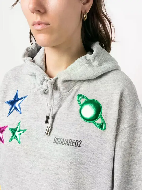 Dsquared2 Cool Patch-detail Hoodie