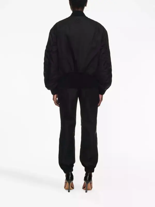 Off-White Zip-fastening Bomber Jacket