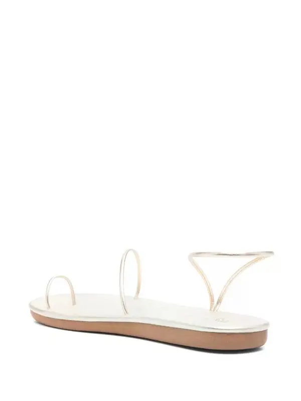 ANCIENT GREEK SANDALS Kansiz Faux-leather Crossover Strap Sandals