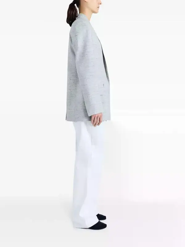 Proenza Schouler Hadley Mélange Effect Double-breasted Blazer