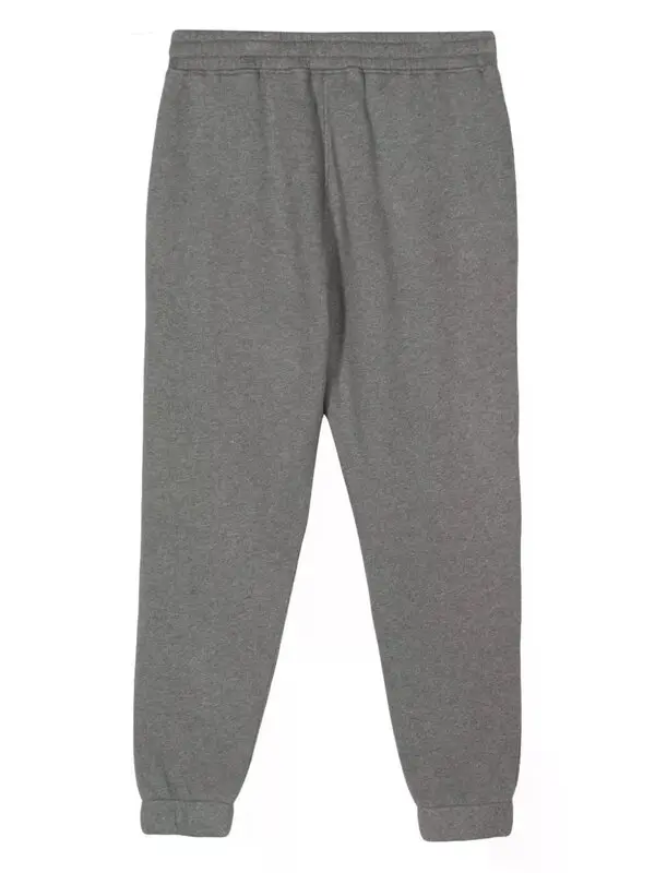 Maison Kitsuné Logo-appliqué Track Pants - Grey