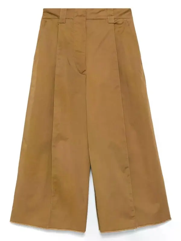 THELATEST Pleat-detailed Wide-leg Trousers