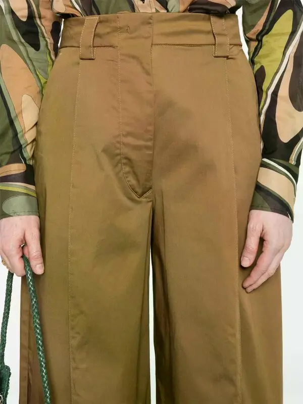 THELATEST Pleat-detailed Wide-leg Trousers