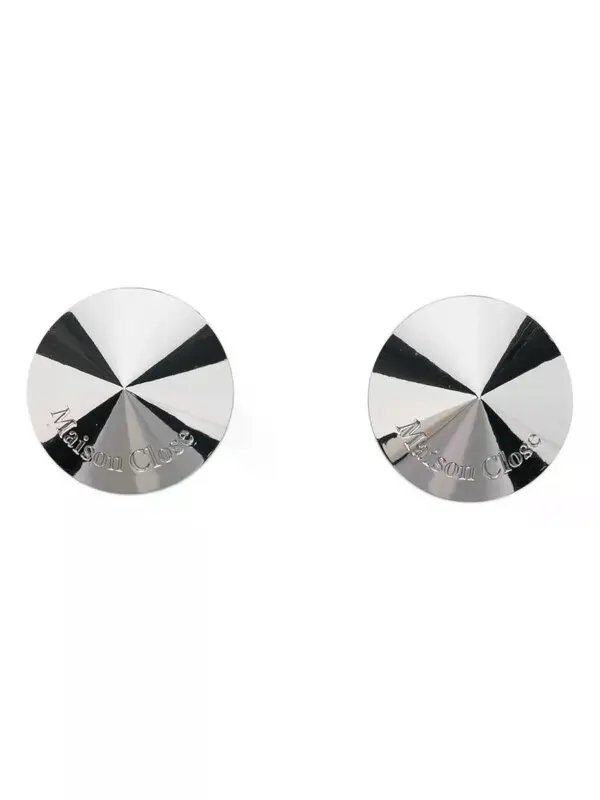 MAISON CLOSE Logo-engraved Nipple Covers - Silver