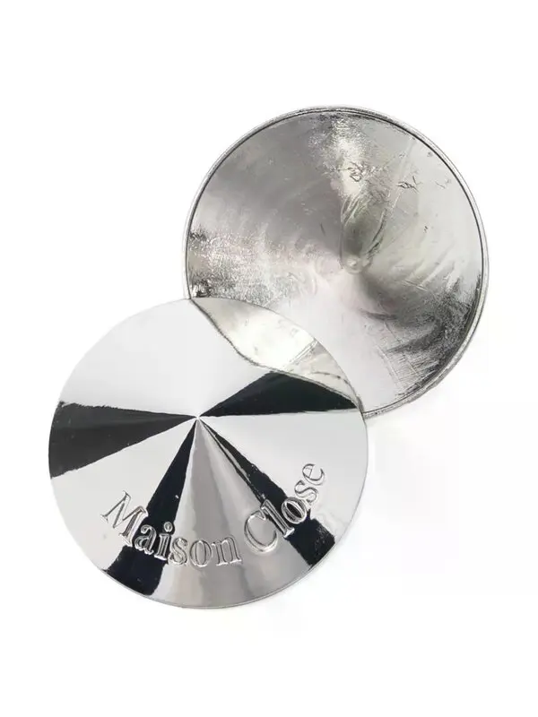 MAISON CLOSE Logo-engraved Metal Nipple Covers