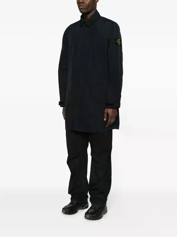 Stone Island Compass Badge Single-breasted Coat