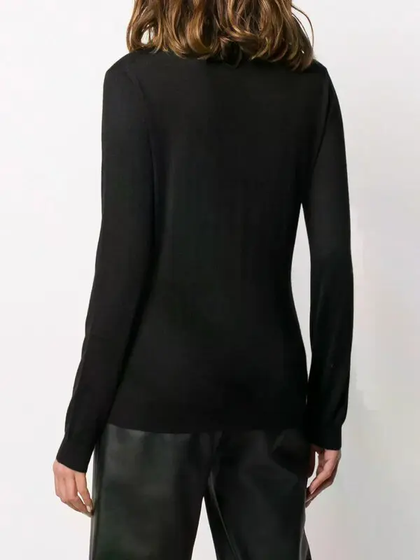 TOM FORD Long Sleeve Polo Shirt