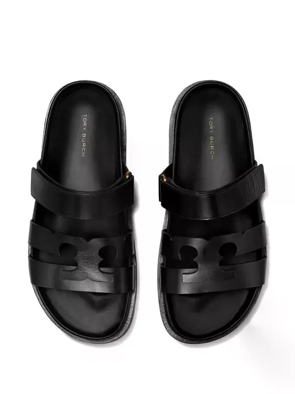 Tory Burch Ines Sport Slides - Black