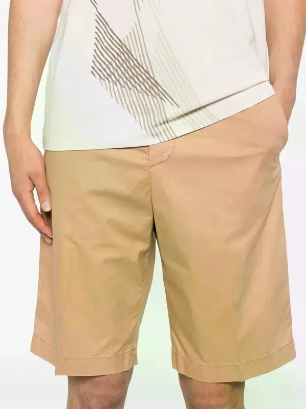 Corneliani Cotton-blend Tailored Shorts