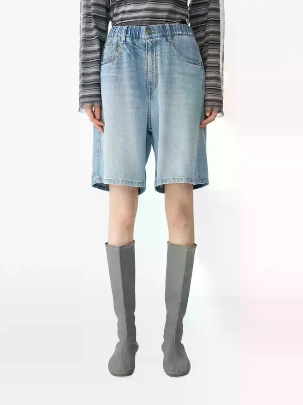 JNBY Straight-leg Denim Shorts