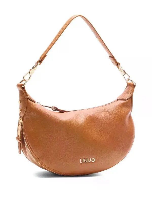 Liu Jo Logo Lettering Shoulder Bag - Brown