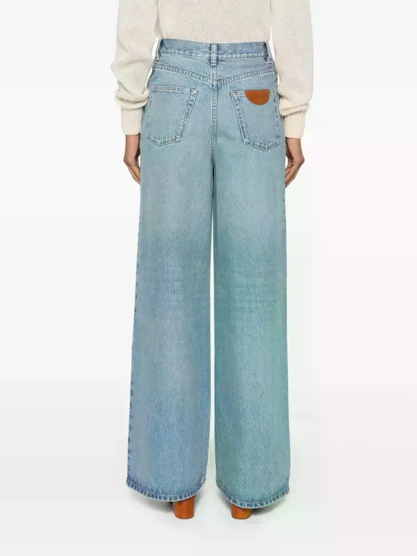 Chloé High-rise Wide-leg Jeans