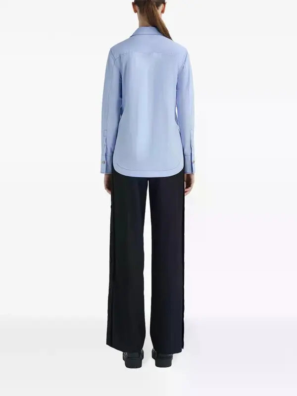 Ports 1961 Side Wrap Cotton Shirt