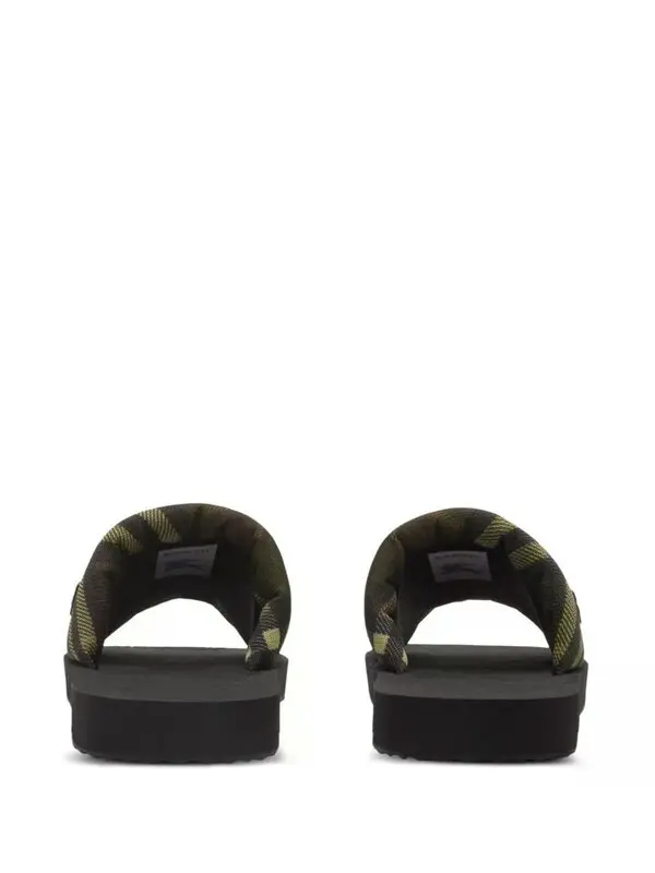 Burberry Check Trek Slides