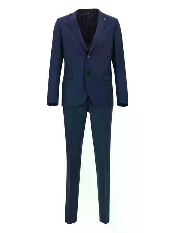 MANUEL RITZ Wool Single-breasted Suit