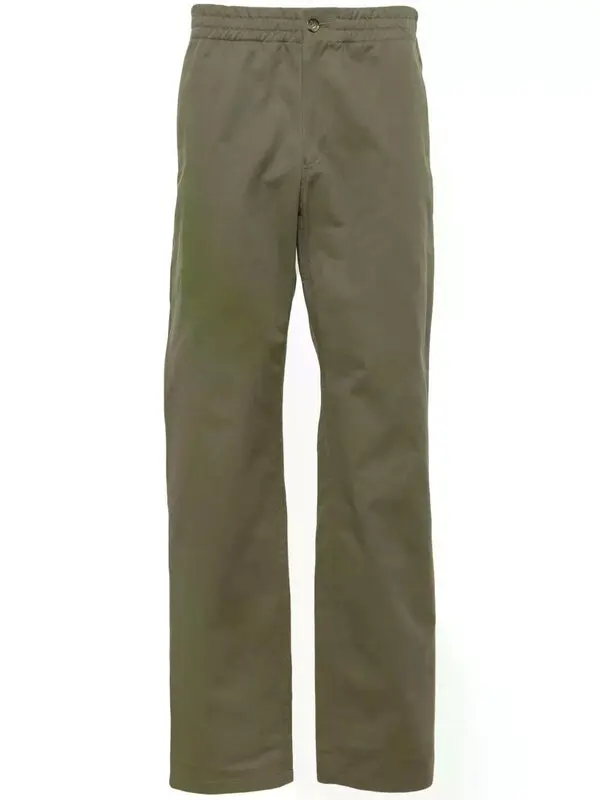 A.p.c. Chuck Straight-leg Trousers - Green