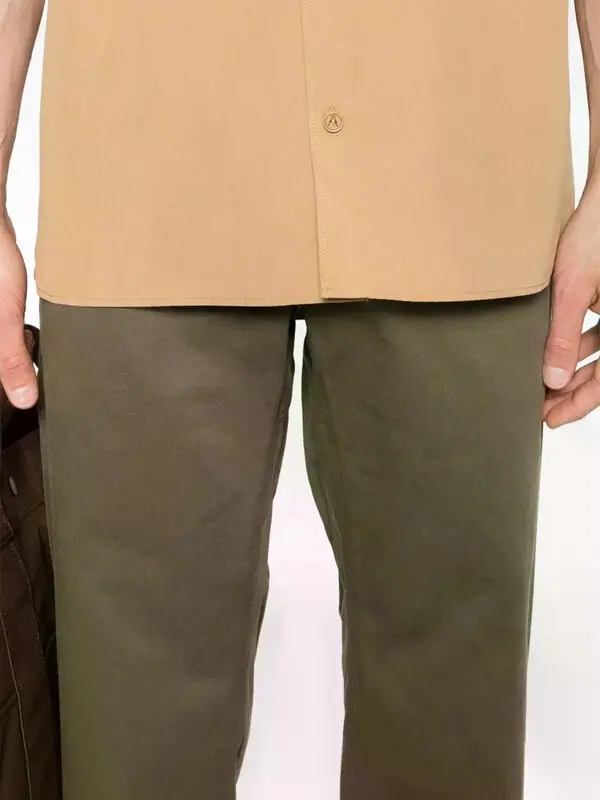 A.p.c. Chuck Straight-leg Trousers - Green