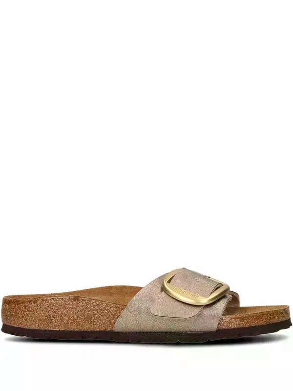 BIRKENSTOCK Madrid Big Buckle Sandals - Neutrals
