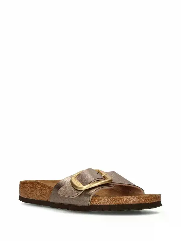 BIRKENSTOCK Madrid Big Buckle Sandals - Neutrals