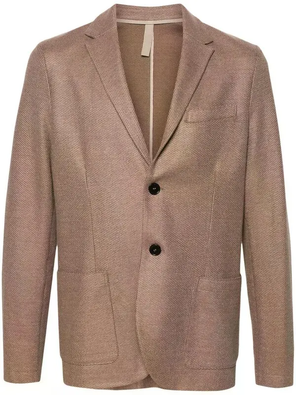 Harris Wharf London Notched-lapels Single-breasted Blazer - Neutrals