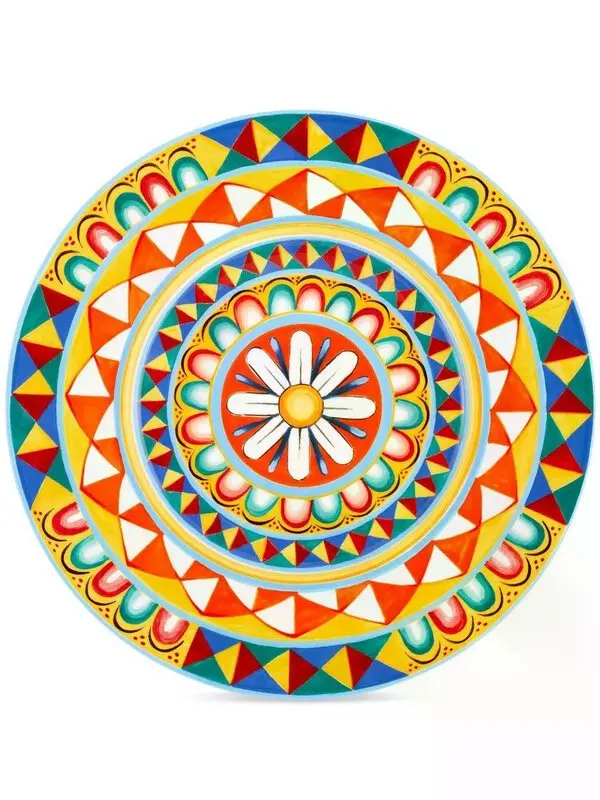 Dolce & Gabbana Porcelain Charger Plate - Blue