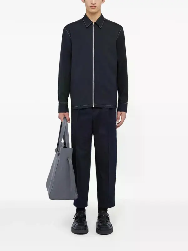 JIL SANDER Zip-up Shirt Jacket