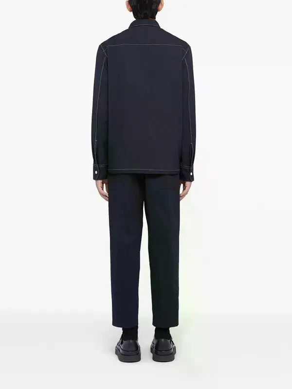 JIL SANDER Zip-up Shirt Jacket
