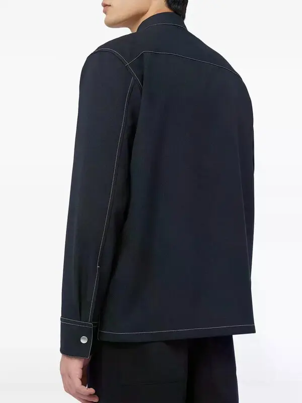 JIL SANDER Zip-up Shirt Jacket