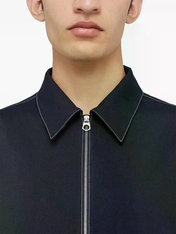 JIL SANDER Zip-up Shirt Jacket