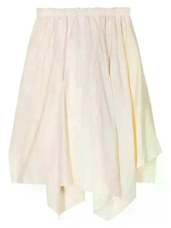 FORME D'EXPRESSION Drawstring Waist Pleated Skirt