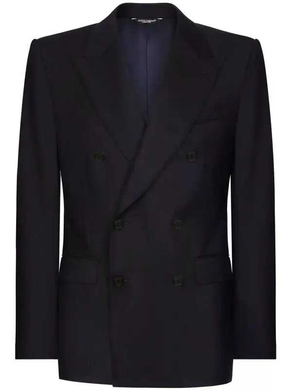 Dolce & Gabbana Double-breasted Wool Blazer