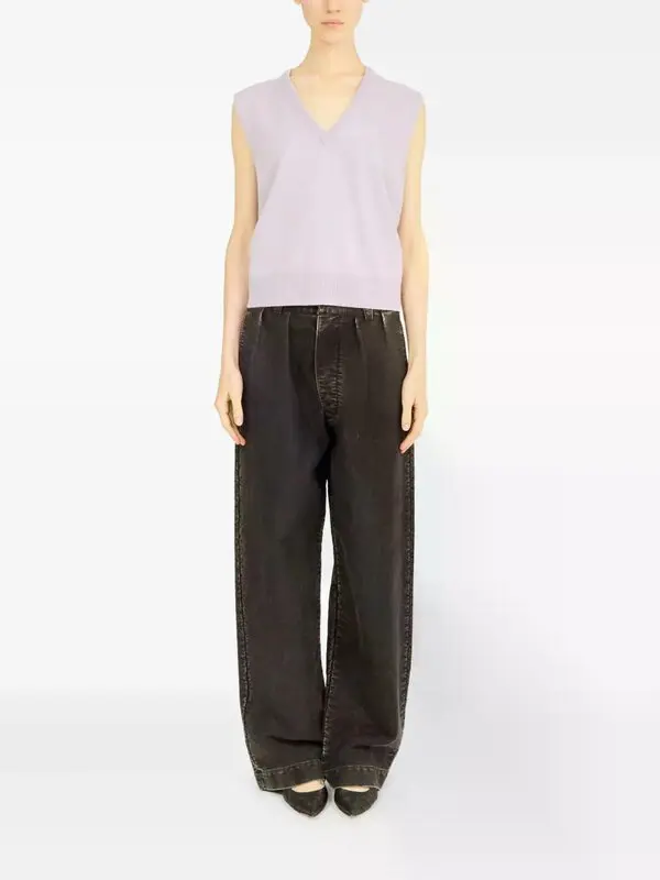 MAISON MARGIELA Knitted Vest - Grey