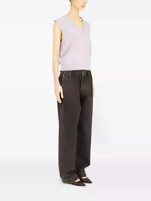 MAISON MARGIELA Knitted Vest - Grey
