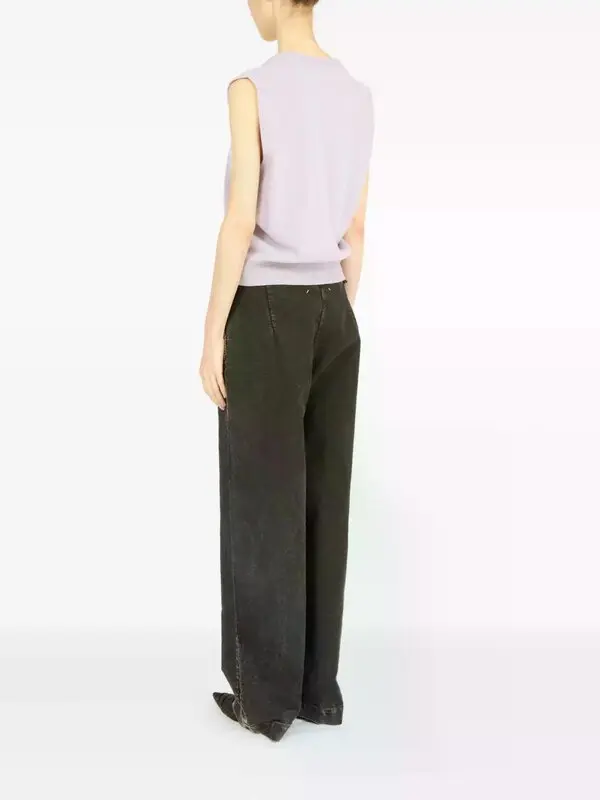 MAISON MARGIELA Knitted Vest - Grey