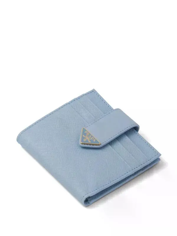 Prada Small Triangle-logo Leather Wallet