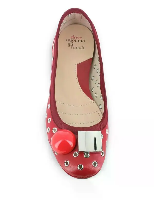 DOVE NUOTANO GLI SQUALI Becky Ballet Flats