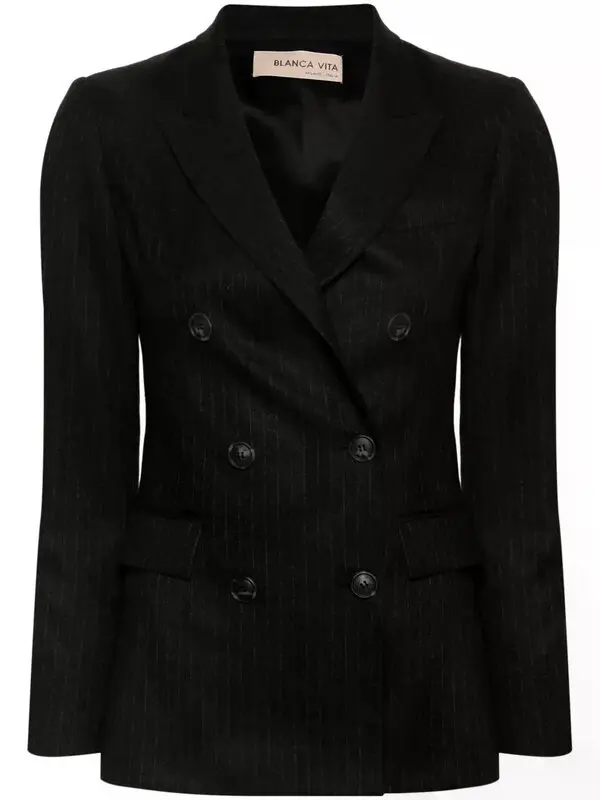 BLANCA VITA Godezia Pinstripe Blazer