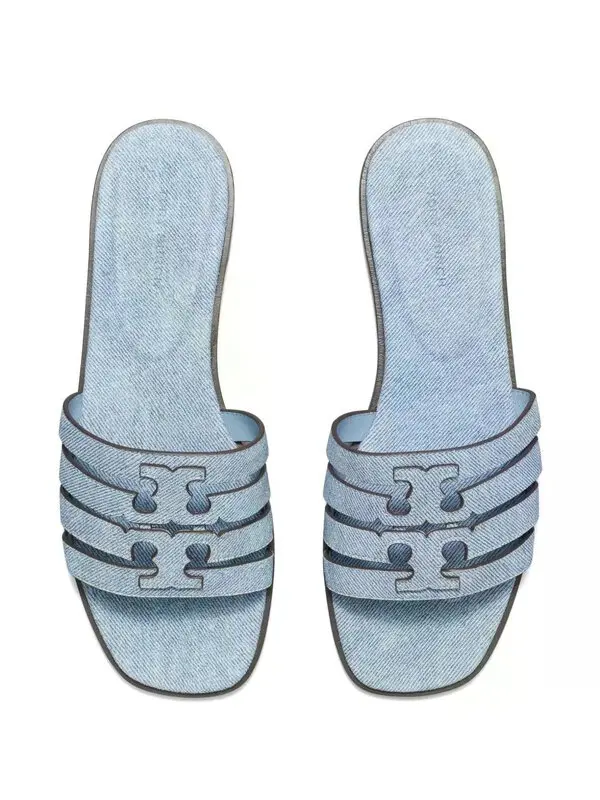 Tory Burch Ines Slide Sandals - Blue