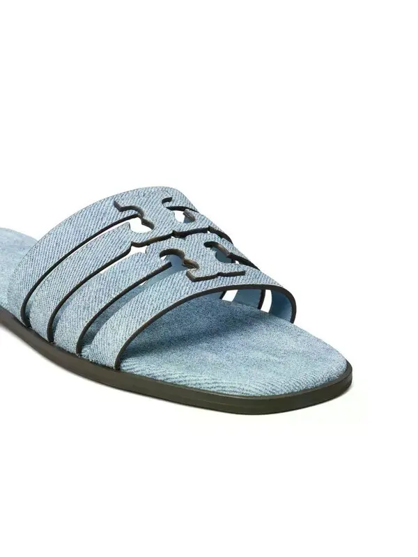 Tory Burch Ines Slide Sandals - Blue