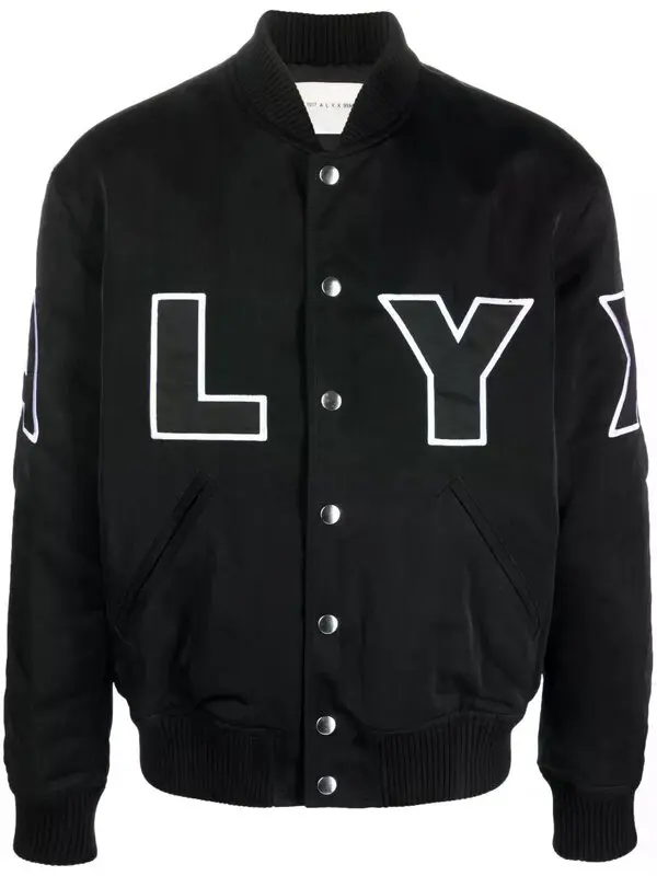 1017 Alyx 9sm Logo Patch Bomber Jacket